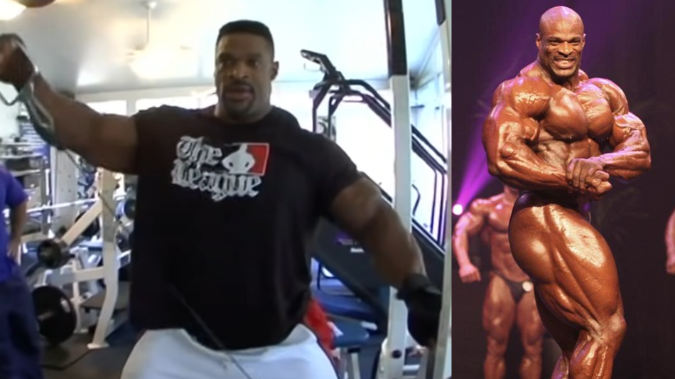 Ronnie Coleman Shoulder Workout Routine preparing for Mr. Olympia