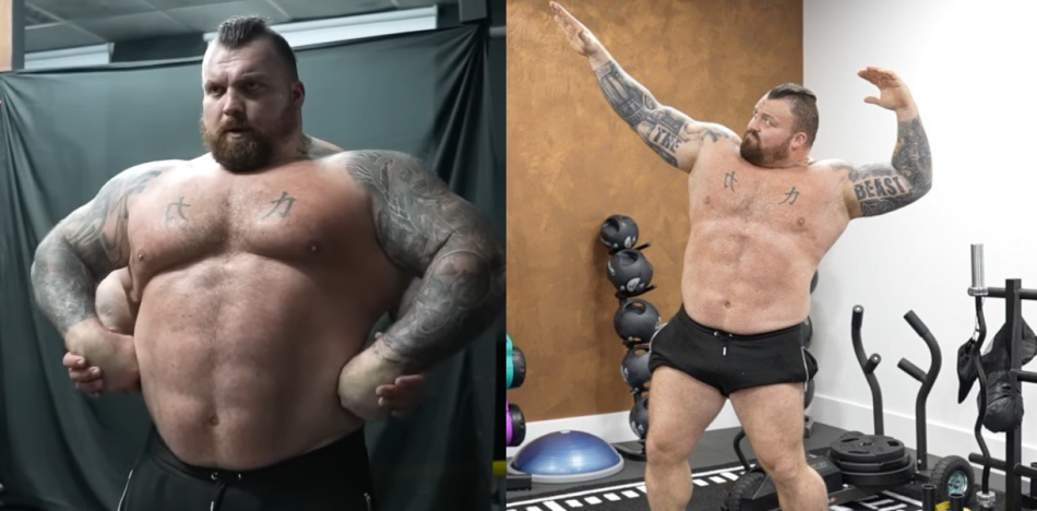 Greg Doucette "Eddie Hall shouldn't bulk up, he is obese"